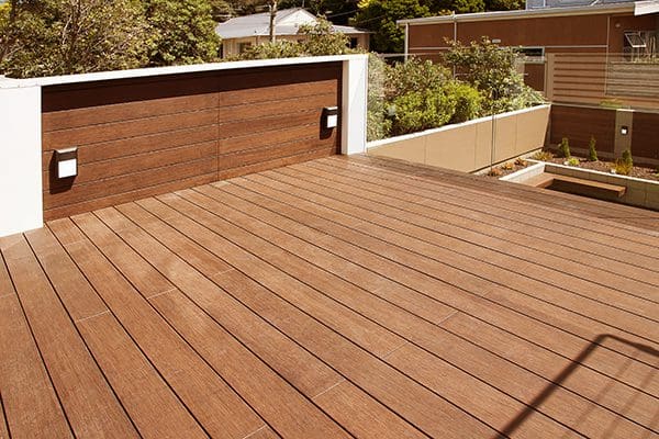 Innovative use of XTR Decking - Plantation Bamboo