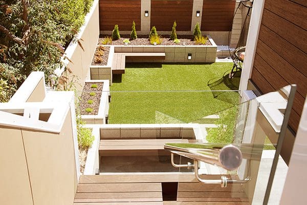 Innovative use of XTR Decking - Plantation Bamboo