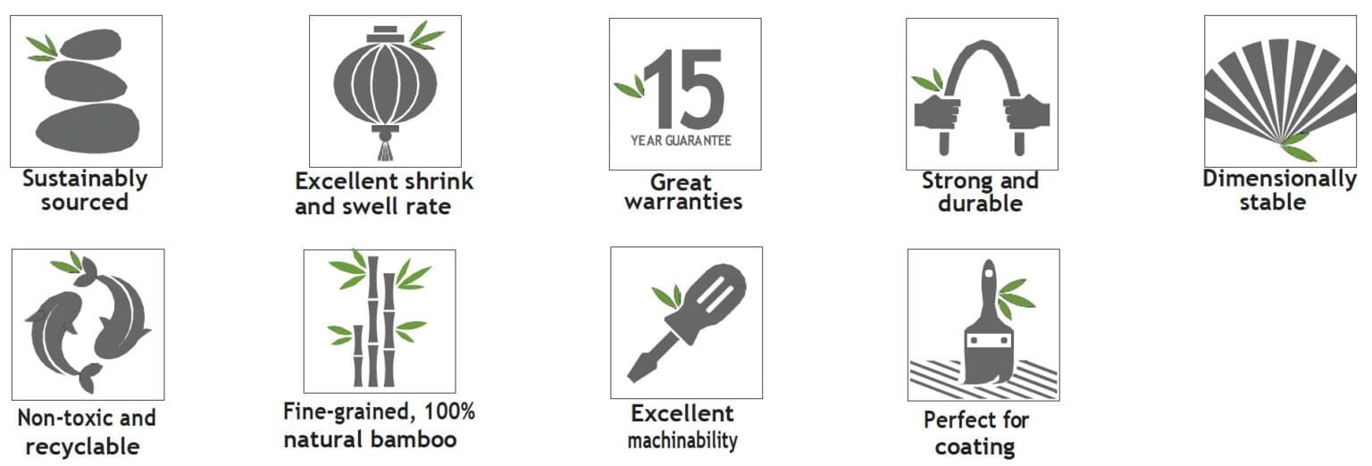 Bamboo Panels - Data Sheet (cutting, finishing, etc) - Plantation Bamboo